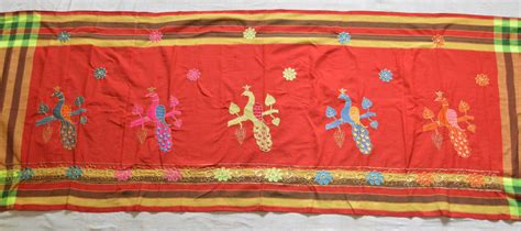 Santali Panchi Saree Cotton Saree Quilts Supportive Embroidered