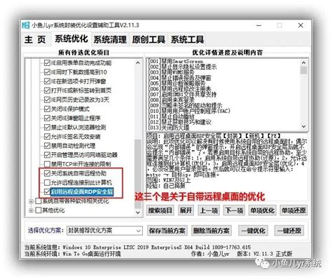 小鱼儿yr系统封装优化设置辅助工具v2113更新预告 墨天轮