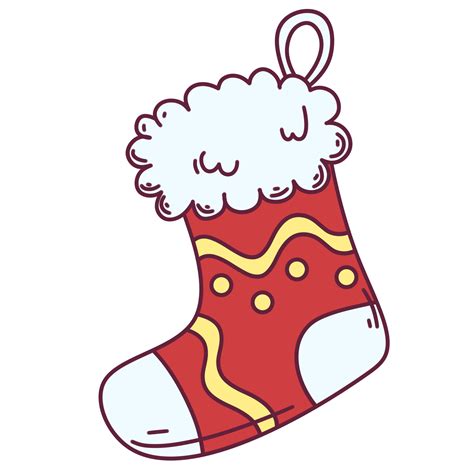 Christmas Socks Cartoon Icon 35714524 Png