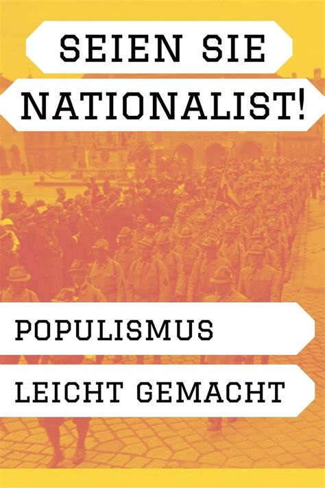 Seien Sie Nationalist Populismus Leicht Gemacht Kapitel Lernen Podcast