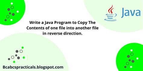 write a java program to copy the contents of one file into another file