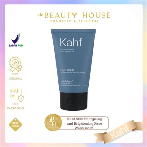 Jual KAHF Skin Energizing And Brightening Face Wash Ml Shopee Indonesia