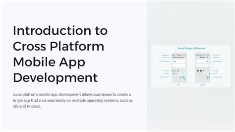 Ppt Benefits Of Partnering With A Cross Platform Mobile App Development Company Powerpoint