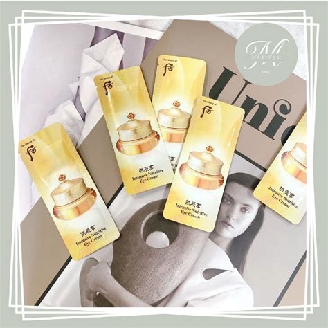 【mia1855】whoo 后 拱辰享氣津活膚眼霜 現貨 拱辰享 眼霜 旅行裝 小樣 蝦皮購物