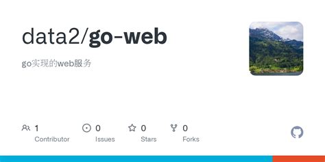 Github Data Go Web Go Web