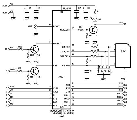 Small Breakout For Sim Gsm Module Open Electronics