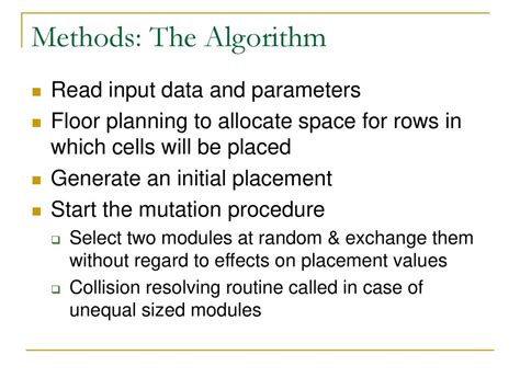Esp A New Standard Cell Placement Package Using Simulated Evolution
