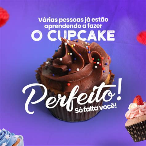 Curso de Cupcake Aprenda a fazer incríveis e saborosos recheios para