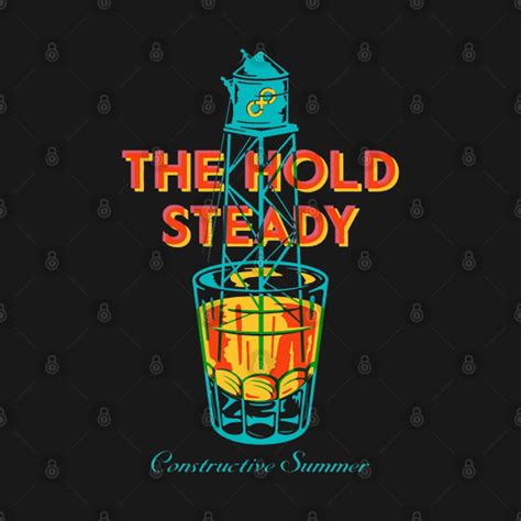 Constructive Summer The Hold Steady T Shirt Sold By Willow Bay