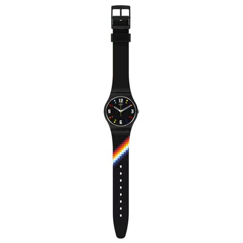 Orologio Swatch Gent Black Caroules Squares