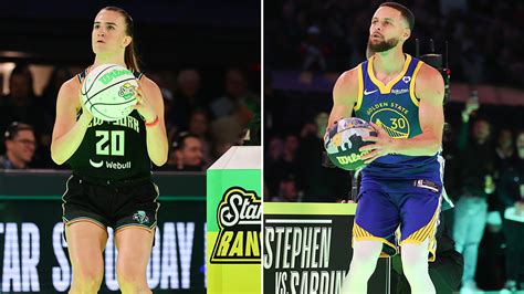 Steph Curry Defeats Wnbas Sabrina Ionescu In Three Point Contest