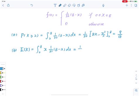 The Pdf Of Random Variable X Is Shown In Figure P210 The Numbers In