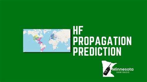 Hf Propagation Map Helps You Visualize Hf Propagation Minnesota Ham Radio