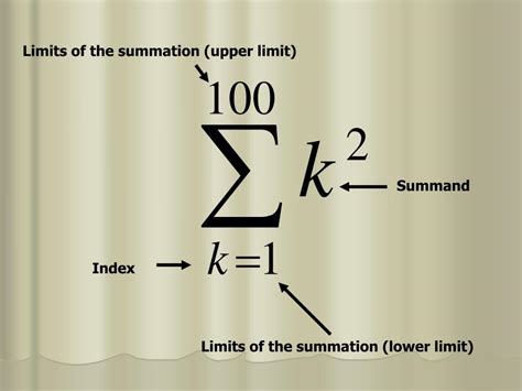 PPT 13 6 Sigma Notation PowerPoint Presentation Free Download ID 6453683