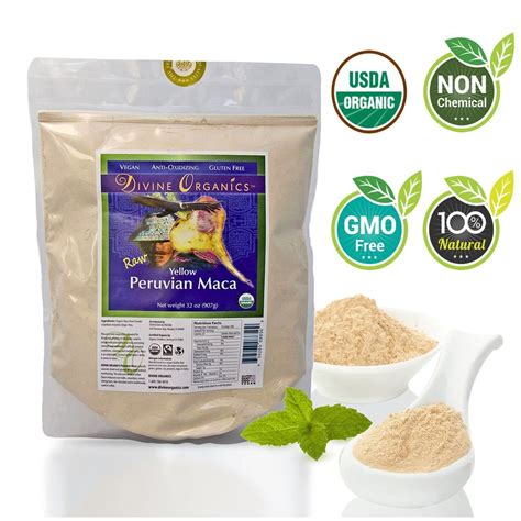 Certified Organic Peruvian Maca Powder