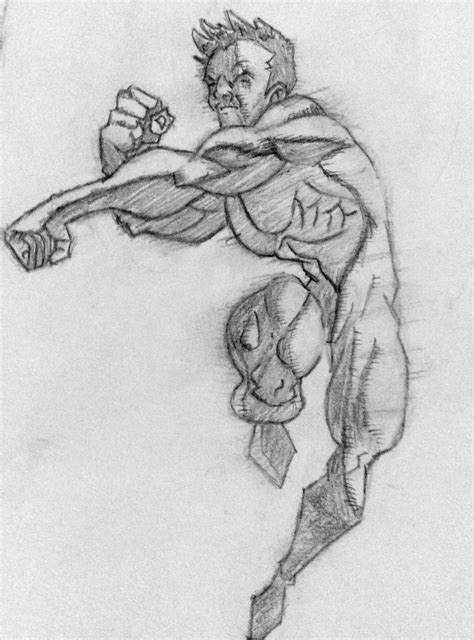 Punching Sketch Reference By Discipleneil777 On Deviantart Art Images