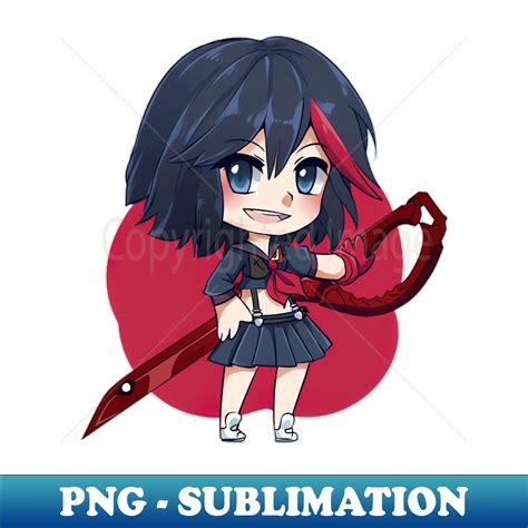 Ryuko Matoi Kill La Kill Sublimation Ready Png File Brin Inspire