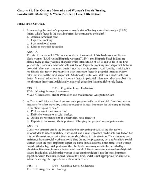 9780323556293 TestBank Chapter 01
