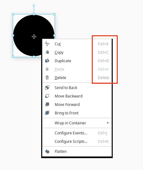 Bug Context Menu Associated Keys Are Disabled Ignition Inductive
