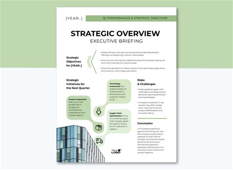 How To Write An Executive Briefing Best Templates And Samples