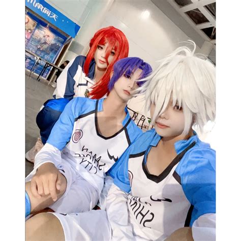 Nagi Seishiro Cosplay Blue White Costume Nagi Seishiro Blue Lock Nagi