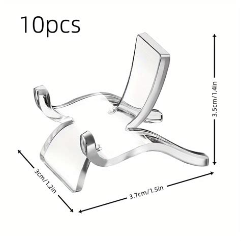Small Acrylic Transparent Display Stand Small Collection Temu United
