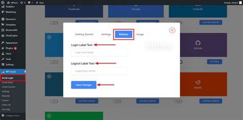 WordPress GitHub Integration With WP Social Wpmet