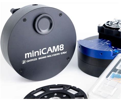 Teleskop Express Qhy Minicam8 Gekühlte Monochromkamera Mit Filterrad