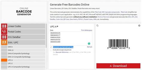 entry 26 by sergeigusev for excel convert numbers into scanable upc
