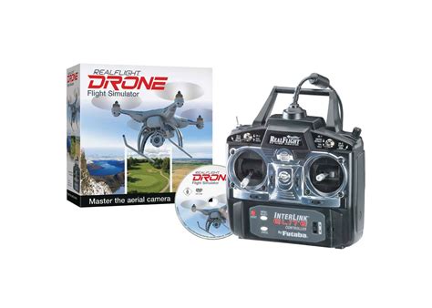 RealFlight Drone Simulator With InterLink Elite Mode 2 GPMZ4800 Aerial Camera Flight