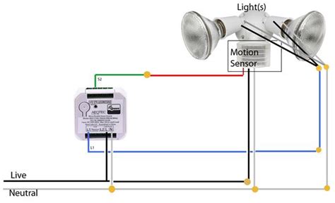 Wiring Motion Sensor Light