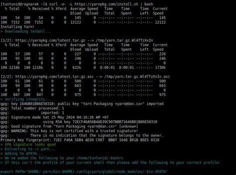 Yarn Nodejs Hướng Dẫn Cài đặt Yarn Trên Hosting Nodejs