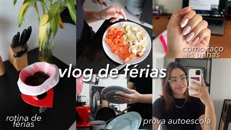 vlog de férias prova teórica autoescola dicas como eu faço as