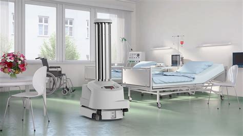 cleaning robots reduce infections in hospitals and public spaces
