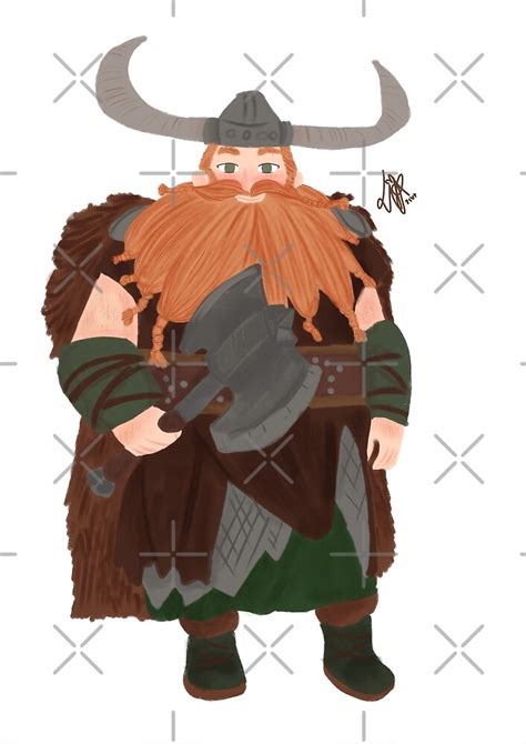 Stoick The Vast Fanart By Liajung Redbubble