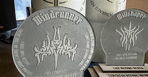 Made Some Knights Radiant Plaques To Go With Some New Lasered Stormlight Archive Tumblers