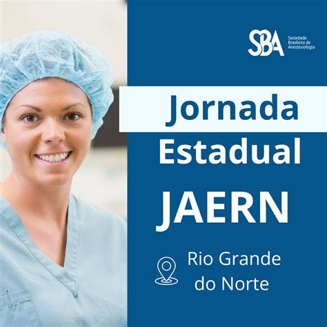 Jaern Jornada De Anestesiologia Do Rn Sba