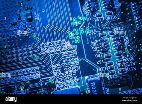 Electronics Engineering Motherboard Digital Data Stock Photo Alamy