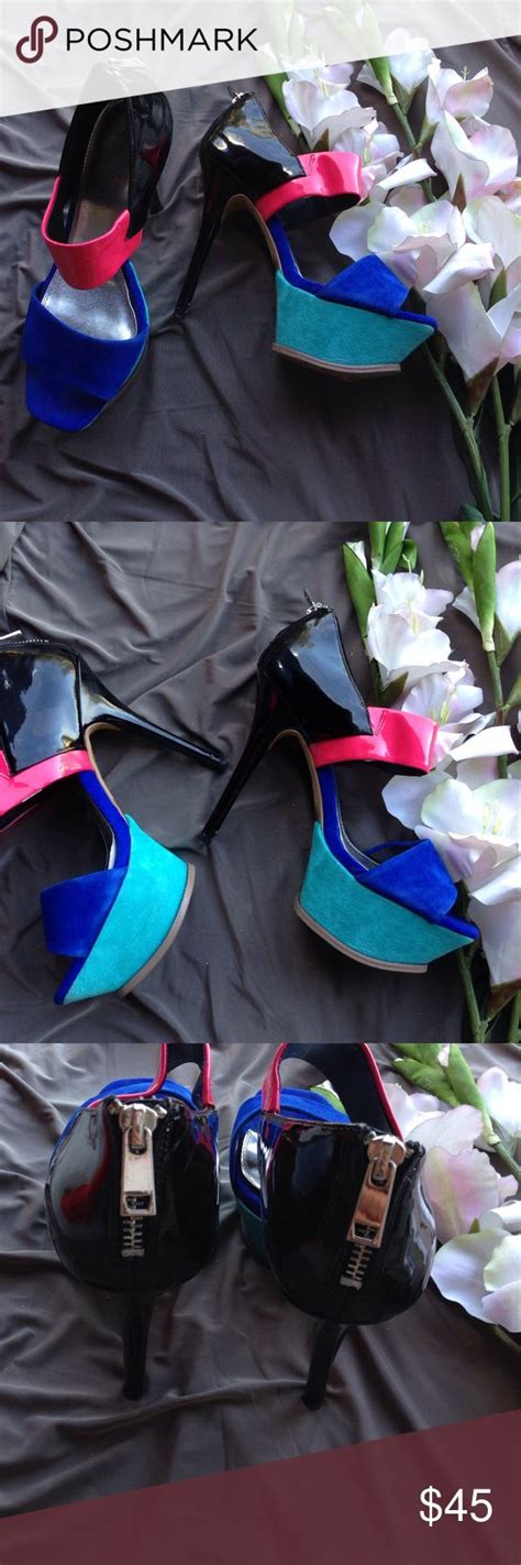 Bakers Patent And Suede Zip Up Heels Baker Shoes Fashion Trends Fashion