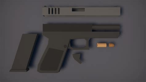 Low Poly Fps Weapons Pack Lite By Justcreate3d