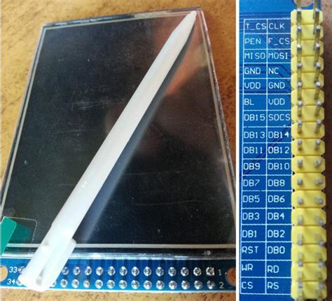 Ili9341 32 34pin Arduino Pro Mini Аппаратная платформа Arduino