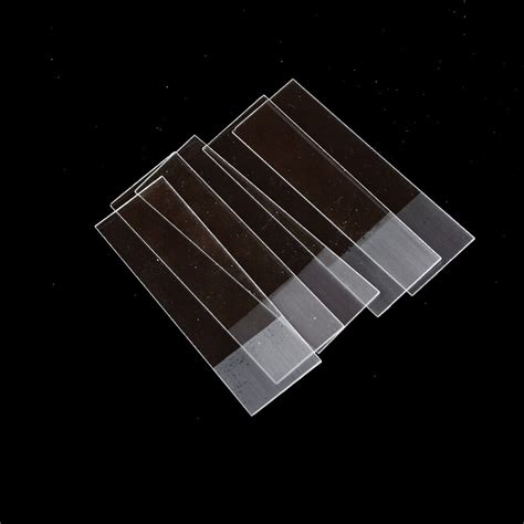 50pc Clear Glass Educational Microscope Slides Sch Vicedeal