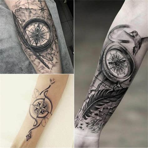 Compass Tattoo Designs Popular Ideas For Compass Tattoos With Meaning