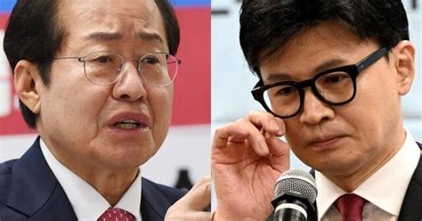홍준표 한동훈 시건방지게 대통령 놀이 말고 너도 내려오라