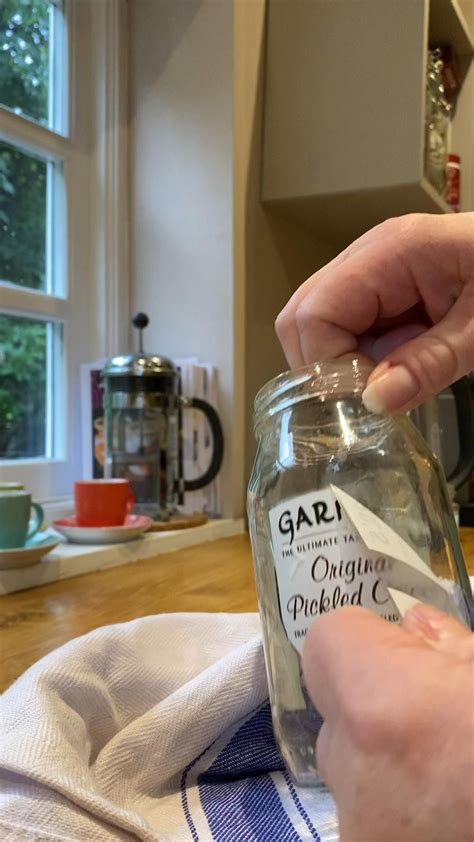 How To Remove Labels From Glass Jars Artofit