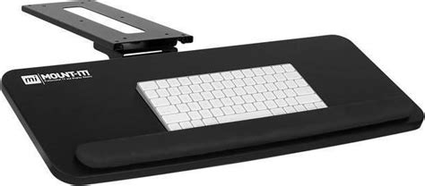 Mount It Adjustable Under Desk Keyboard Tray Wrist Rest Pad Price