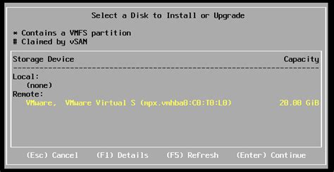 ESXi Installation Steps VPower