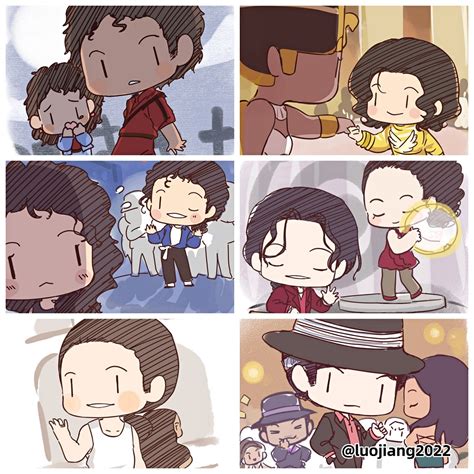 Michael Jackson Cute Cartoon