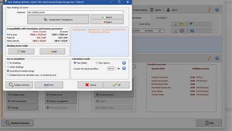 shading scene shadings and tracking pvsyst forum