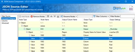 ssis kingswaysoft json source dynamic node name stack overflow